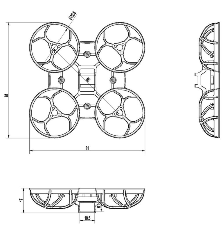 Mobula6 2024 Frame - FPV Fanatics
